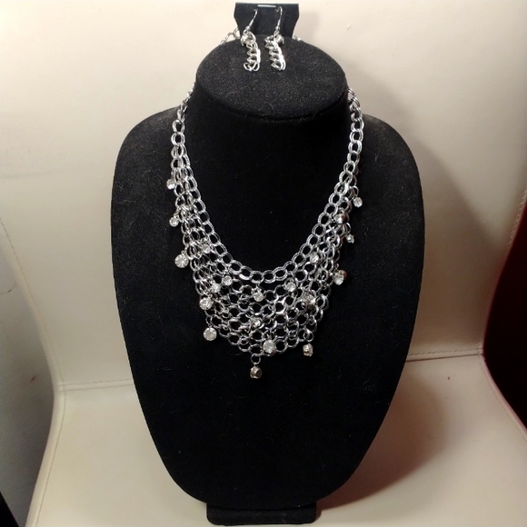 Eliejahs | Jewelry | New Wot Silver And Cz Layered Necklace And ...